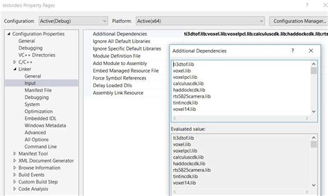 Compiler OPT CDK EVM Read Depth Camera Using Visual Studio C Sensors Forum Sensors