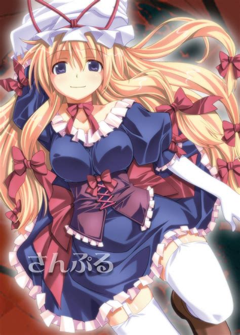 Yakumo Yukari Touhou Drawn By Umekichi Danbooru