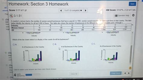 Solved Homework Section 3 Homework Hw Score 31 67 2 22