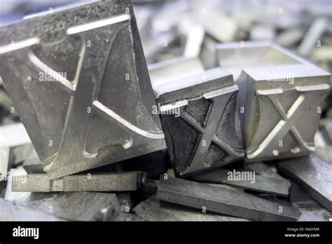 Xxx Vintage Letters From Vintage Press On Vintage Background Stock Photo Alamy