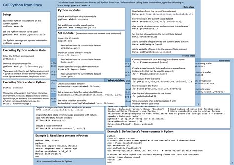 Call Python From Stata Stata