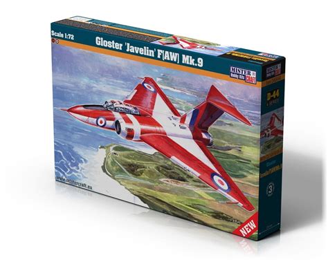 Mistercraft D 44 Gloster Javelin F Aw Mk 9 1 72 Scale Model