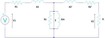 Electrical T Equivalent Circuit Of Transformer Download Scientific Diagram
