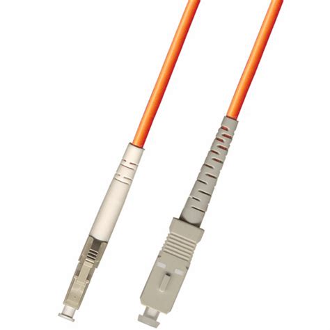 75m Lc Sc Simplex Multimode Fiber Optic Cable 625125 Armored Ultra