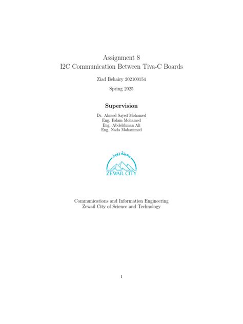 Assignment 8 Embedded Pdf Information And Communications Technology Computing