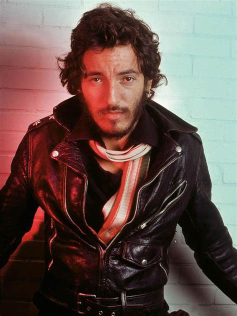 Bruce Springsteen Biker Jacket 90s Leather Jacket