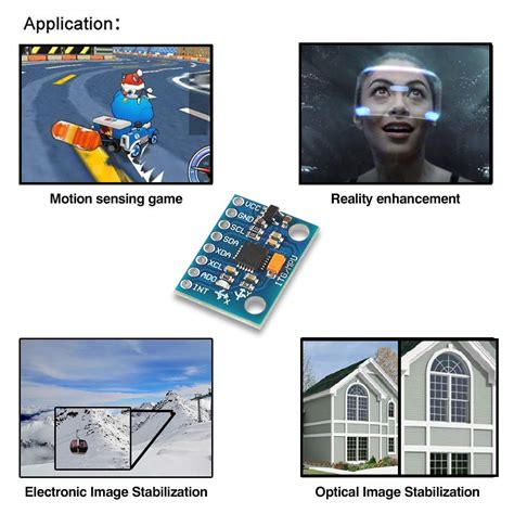 Pcs GY MPU MPU Module DOF MPU Axis Accelerometer Gyroscope Sensor Module