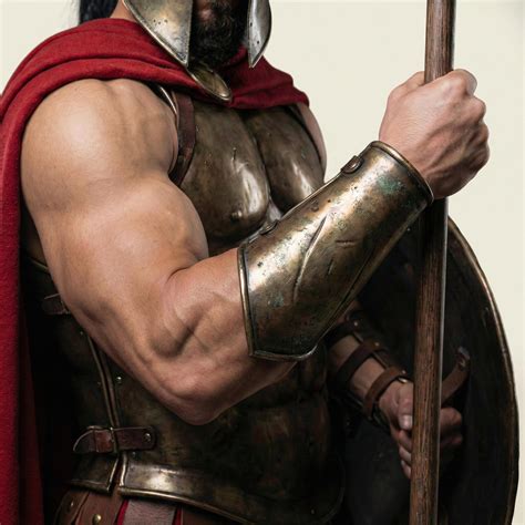 Spartan King Leonidas Greek Knight Armor 300 Movie Full Costume