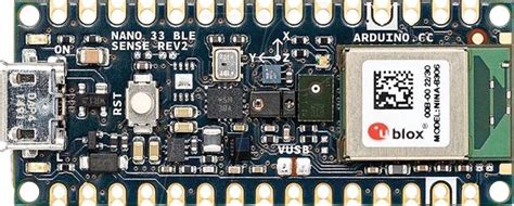 Arduino Nano 33 Ble Sense R2 Arduino Ptr011550
