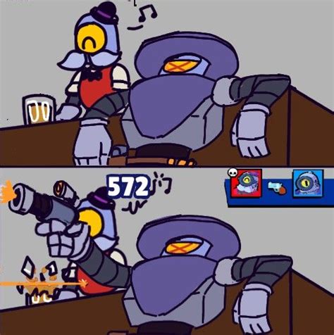 Pin By Miguel Hinojosa On Brawl Stars Star Comics Funny Comic Strips Goofy Drawing