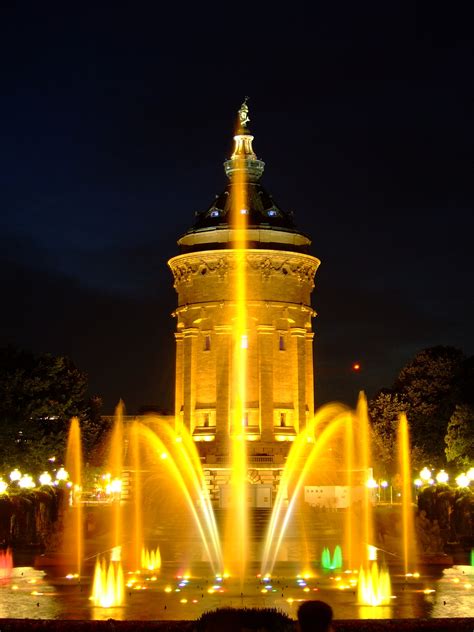 Mannheimer Wasserturm Rhein Neckar Wiki