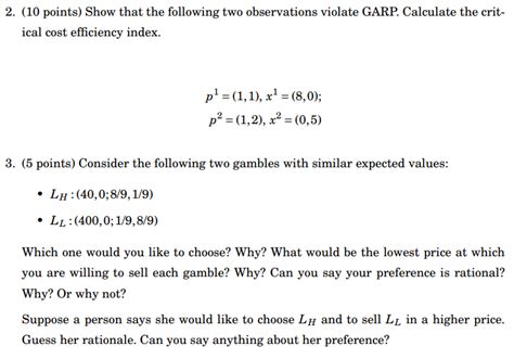 Solved 10 ﻿points ﻿show That The Following Two