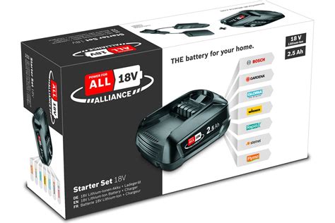 Набор аккумулятор + зарядное устройство PBA 18V 2.5 Ah + Bosch ...