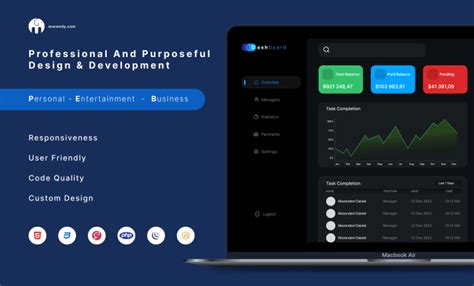 Create a responsive website with html, php, js, jquery by Tech_mascot ...