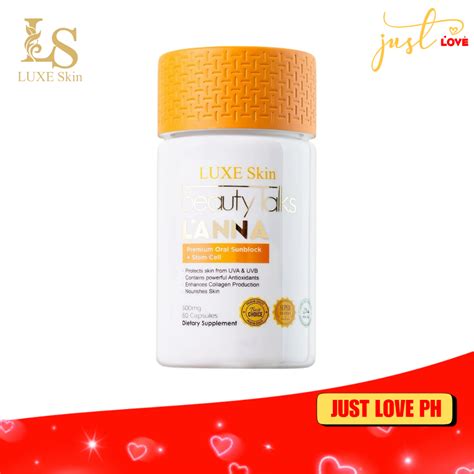 Luxe Skin Beauty Talks Lanna Premium Oral Sunblock Stem Cell