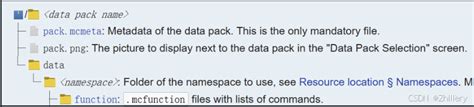 minecraft datapack数据包开发1 开发环境 mc数据包 csdn博客