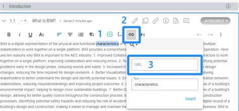 Insert Hyperlink Within DOCS Plannerly Help Articles