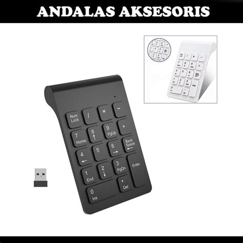 Jual Numeric Keypad Wireless 2 4ghz Keypad Shopee Indonesia