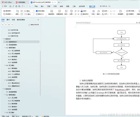 基于web的企业员工薪资管理系统的设计与实现 毕业论文终稿初稿任务书开题报告答辩ppt论文检测查重报告项目源码及数据库文件 Csdn博客