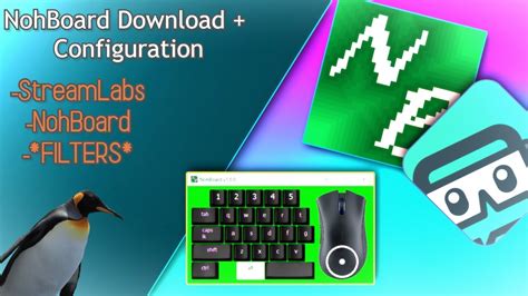 How To Use Nohboard On Stream Labs Obs Tutorial Youtube