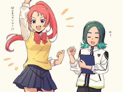 Sasanami Unmei And Shinohara Raika Inazuma Eleven And More Drawn By Kirinano Danbooru