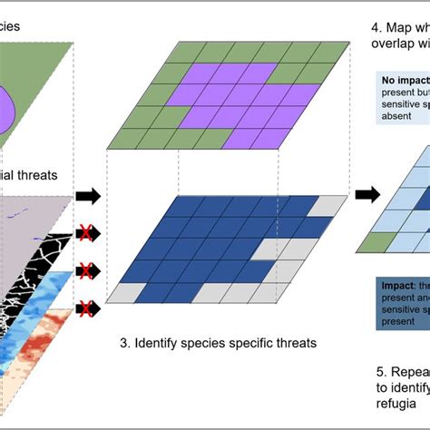 1 Methodological Framework For Mapping Cumulative Human Impacts On Download Scientific Diagram