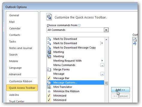 How To View Outlook 2010 Message Headers
