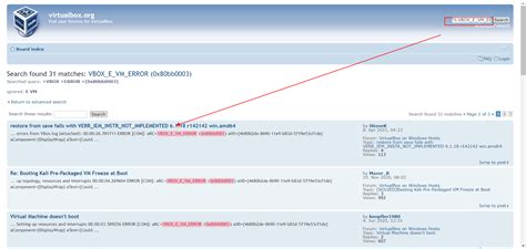 Windows Installed Virtualbox Black Screen Error Vboxevmerror 0x80bb0003 Programmer Sought