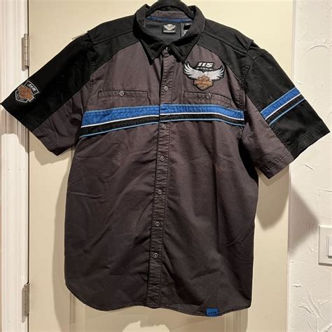 Harley Davidson Shirts Vintage Harley Davidson Button Down Poshmark