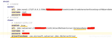 若依框架引入多数据源，主库mysql，从库sqlserver。 若依从库使用 csdn博客