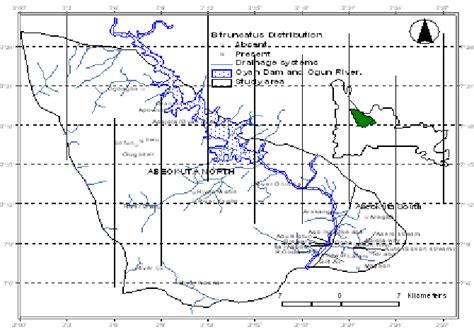 Point Distribution Of Bulinus Truncatus Download Scientific Diagram