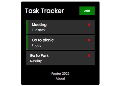 Github 4yub1kreact Tasktracker Small Project To Get Started With React