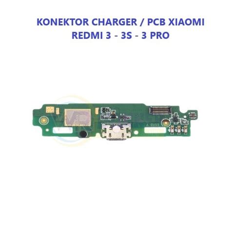 Jual Konektor Charger Pcb Xiaomi Redmi S Pro Fullset Winner Sparepart Shopee