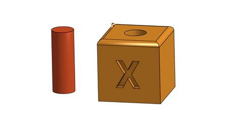 xyz tolerance cube by glautech download free stl model