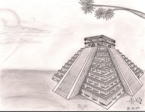 Chichen Itza Drawing At Getdrawings Free Download