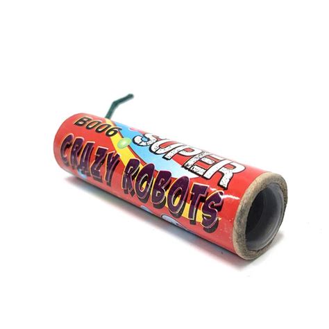 Петарды SUPER CRAZY ROBOTS B006 (12 шт.) купить с доставкой