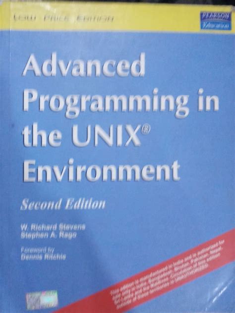 Advanced Programming In The Unix Environment Stevens W Richard Etal