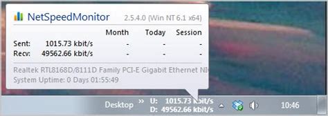 Display Your Internet Connection Speed In Your Taskbar GHacks Tech News