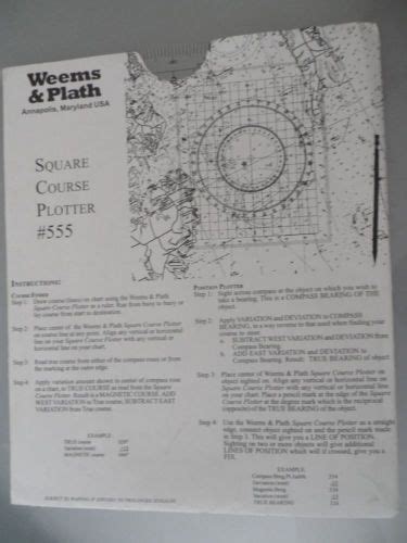 Buy Weems Plath Square Course Plotter In Longwood Florida United States For US