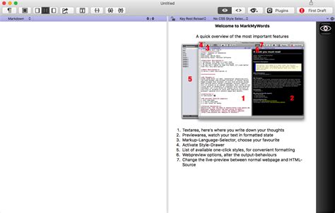 markdown editors shootout support for tables footnotes strikethrough
