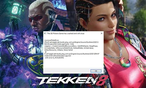 How To Fix Tekken 8 Error The Ue Polaris Game Has Crashed And Will Close