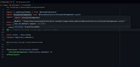 Storyblokcomponent Is Undefined · Issue 11 · Storyblokstoryblok Astro · Github