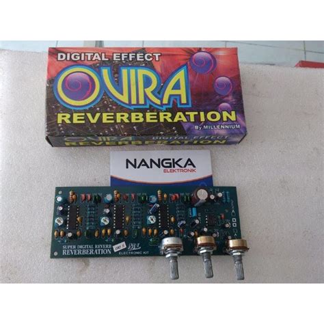 Jual Kit Rangkaian Digital Effect Ovira Reverberation Shopee Indonesia