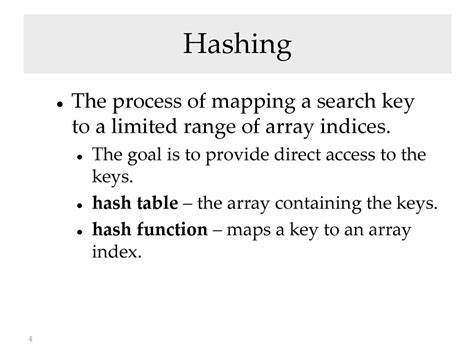 hash maps introduction ppt download