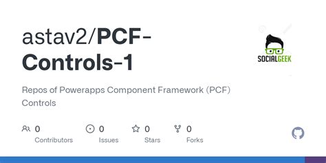 Github Astav Pcf Controls Repos Of Powerapps Component Framework Pcf Controls