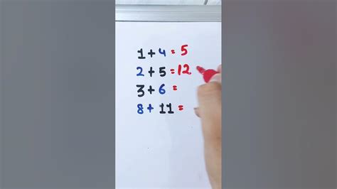 Adding I Q Trick New Addition Trick Adding Iqtest Shorts Maths