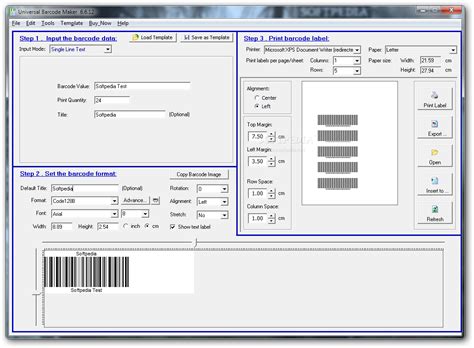 Universal Barcode Maker Download Softpedia