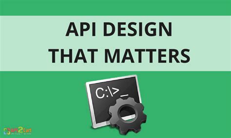 api design that matters