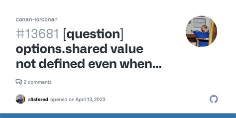 Question Optionsshared Value Not Defined Even When Specified In