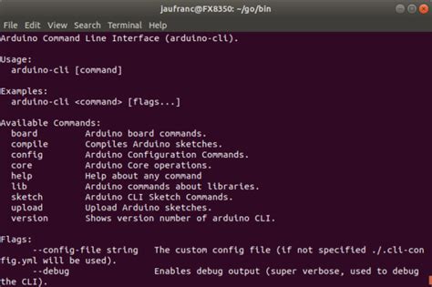 Arduino Releases Command Line Interface Cli Alpha Preview Cnx Software